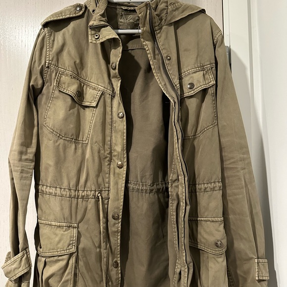 Talula | Jackets & Coats | Aritzia Dark Green Spring Jacket | Poshmark